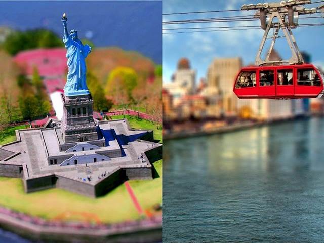 ニューヨーク上空をお散歩 空からみたかわいいミニチュアNYC - Petite New York