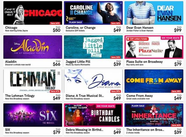 TODAY TIX チケット購入方法 & 使い方 今一番おすすめの人気ディスカウントサイト - Petite New York