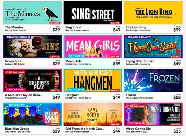 TODAY TIX チケット購入方法 & 使い方 今一番おすすめの人気ディスカウントサイト - Petite New York