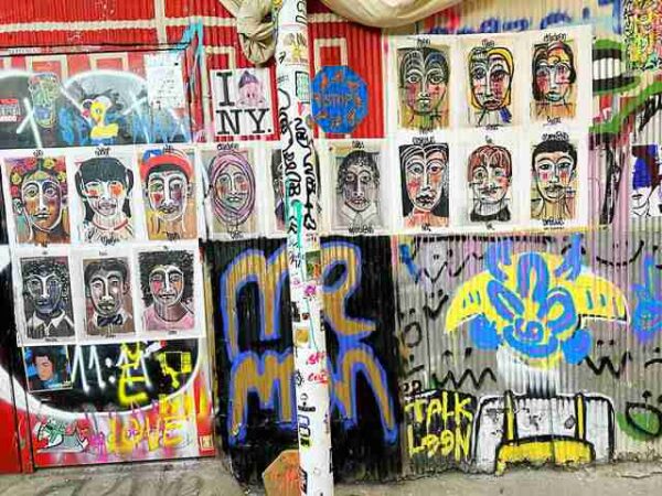 ニューヨークの隠れアート通り フリーマンアレイ Freeman Alley - Petite New York